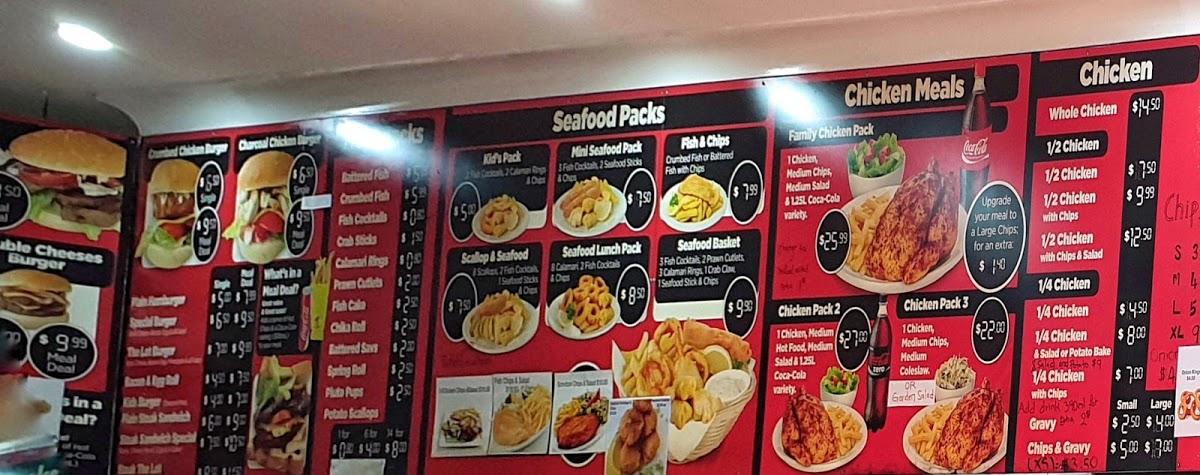 Menu at Springwood Charcoal Chicken Spot fast food, Springwood