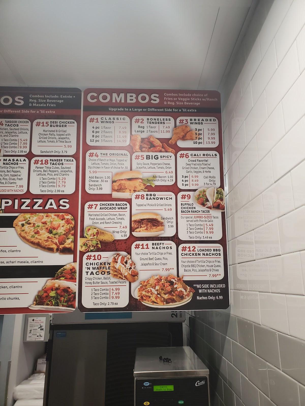 Menu at TIC-TACO RESTAURANT, Arlington