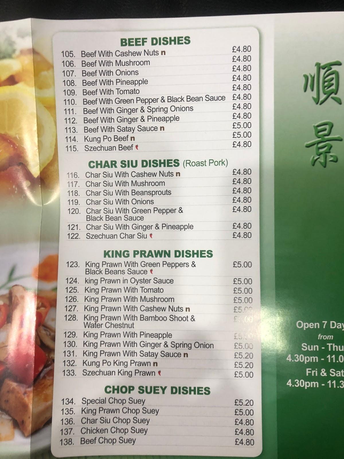 Menu at Good Will fast food, Motherwell