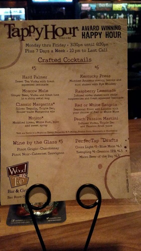 Menu at Wood-n-Tap - Rocky Hill restaurant, Rocky Hill, 12 Town Line Rd