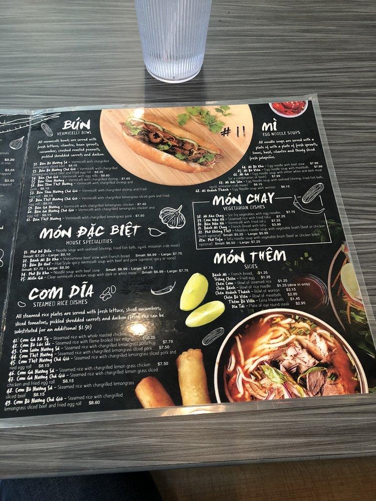 Menu at Pho Ben restaurant, Sugar Land, Wescott Ave Ste. 238