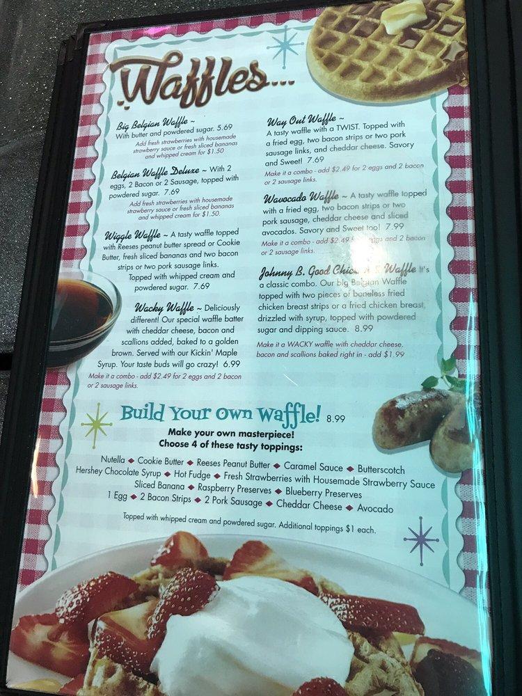 Menu at Beeps Diner restaurant, Simi Valley