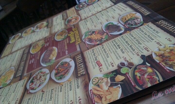 Menu da Old Wild West pub & bar, Rimini