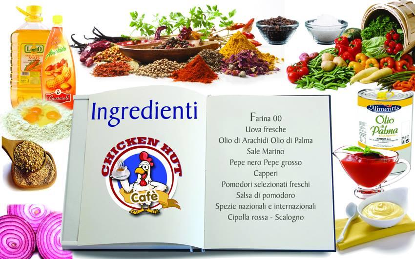 Speisekarte von Chicken Hut Tiburtina fast Food, ROM, 352/B