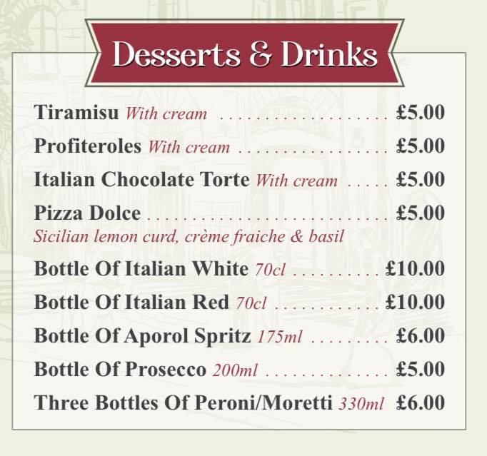 Menu at The Portland pub & bar, Ashington