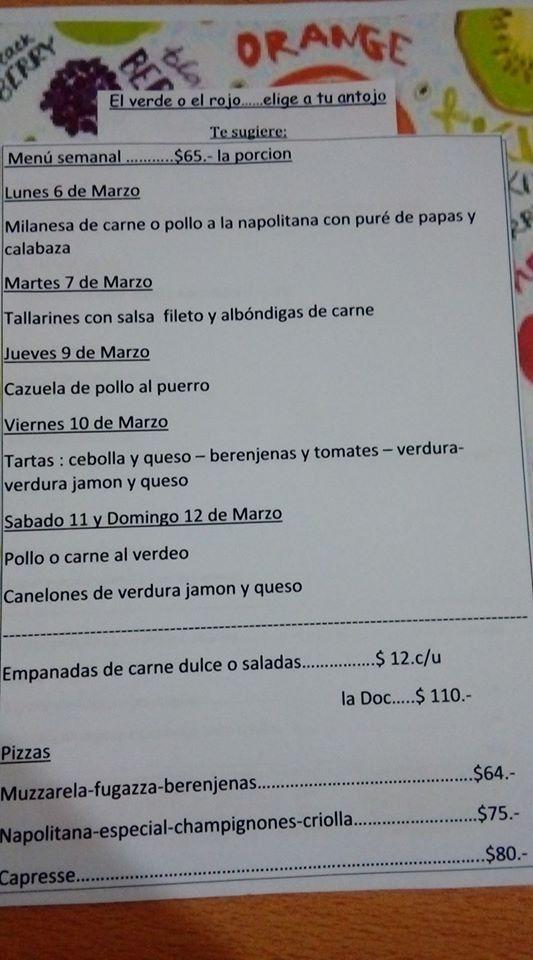 Menu at El verde o el rojo? elige a tu antojo restaurant, Villa ...