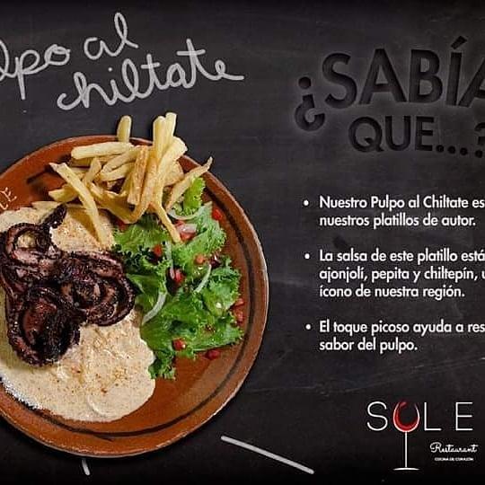 Menu at SOLE Restaurant, Cuetzalan, Miguel Alvarado #68