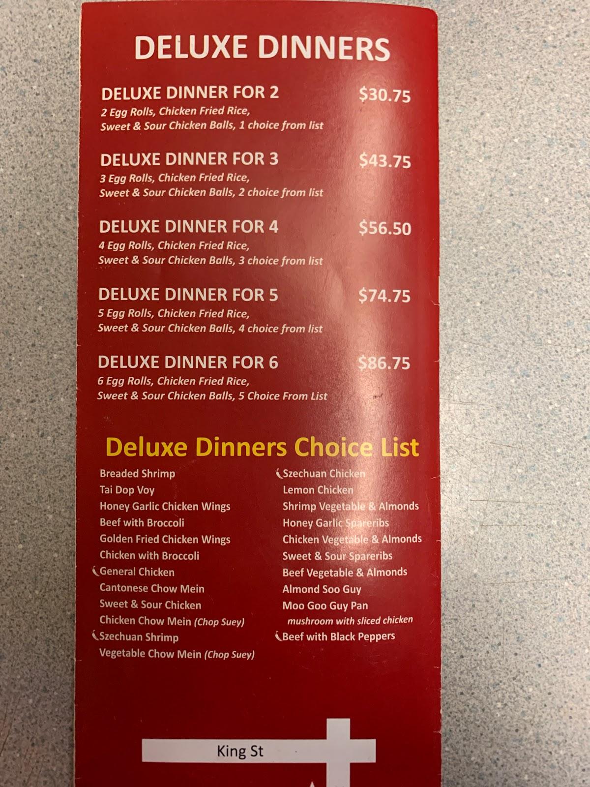 Menu at Yummy Chow Chinese Restaurant, Delhi
