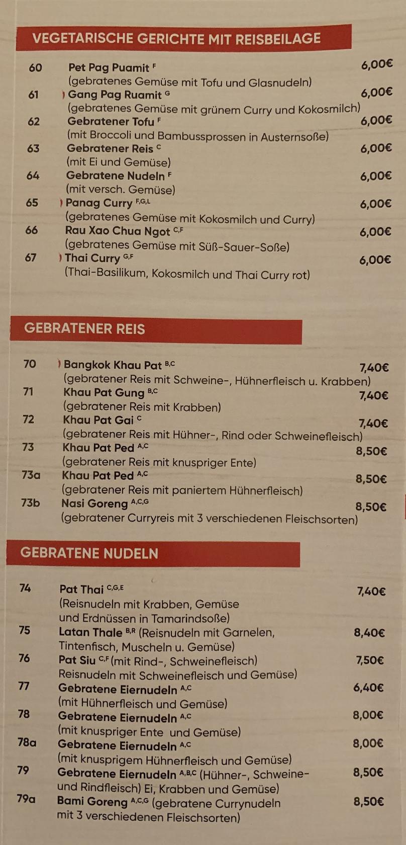 Speisekarte von Asia Hong Sushi Bar, Hengersberg