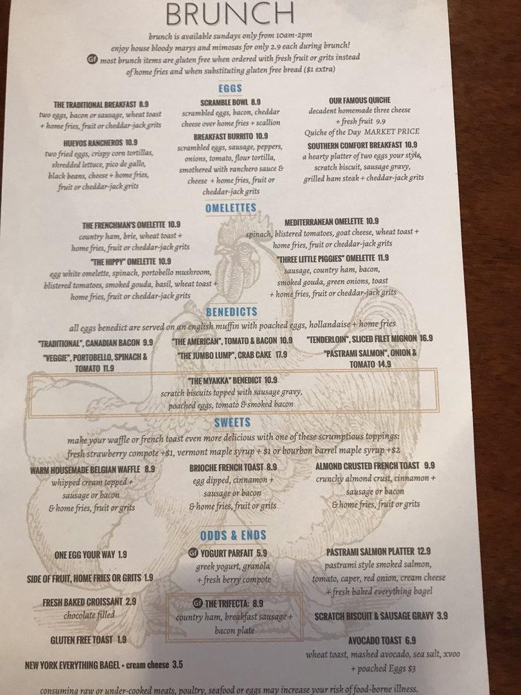 Menu at Madfish Grill pub & bar, Sarasota