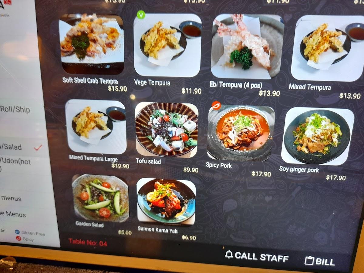Menu at Sushi Honba restaurant, Burleigh Waters, Shop1/3 Classic Way