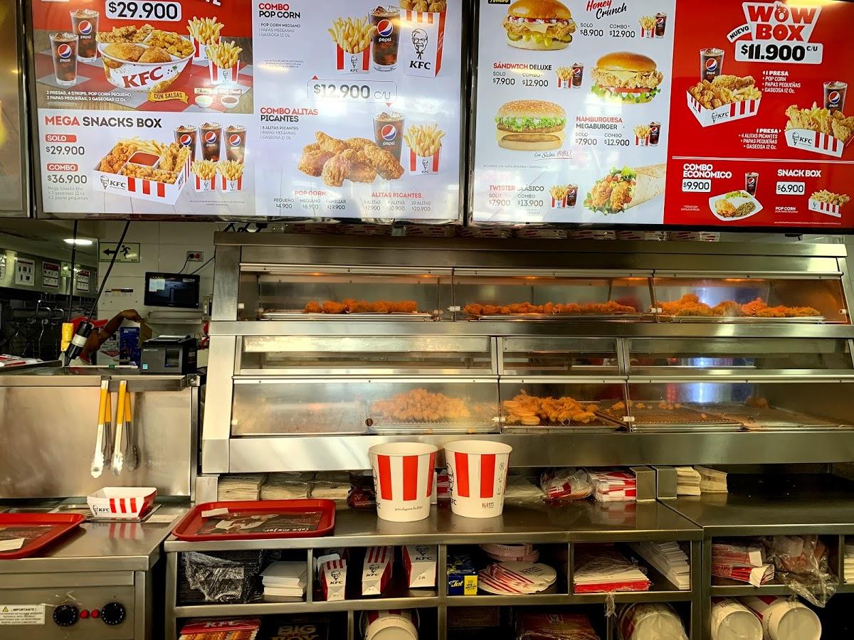 Carta del restaurante KFC Modelia, Bogotá, Ac. 24 #81c-97