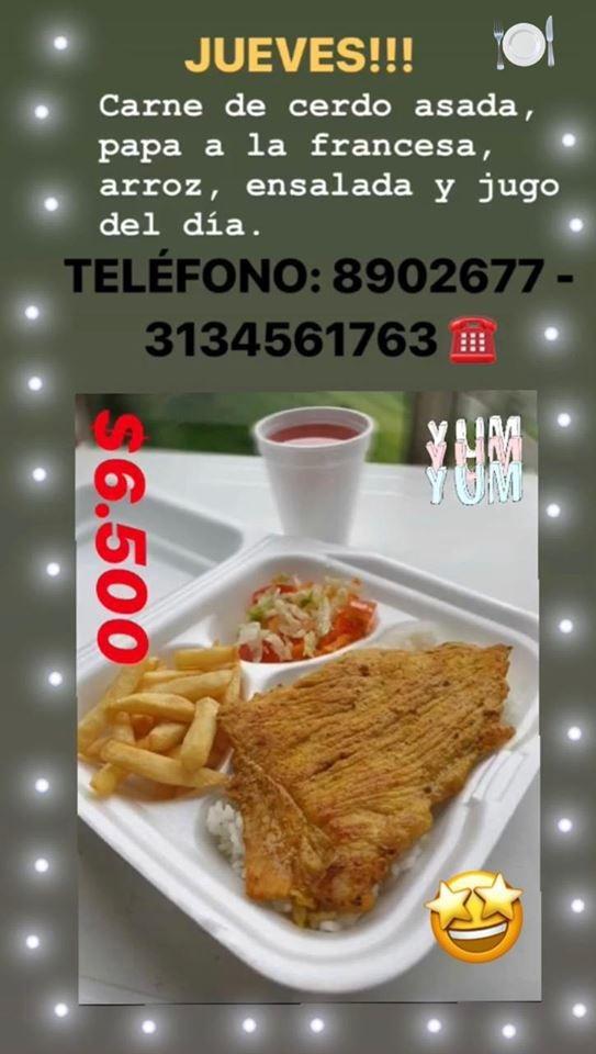 Menu at Sandwiches Jammy, Manizales