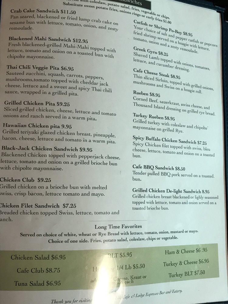 Menu at Banner Elk Cafe & Tavern, Banner Elk, 324 Shawneehaw Ave S ...