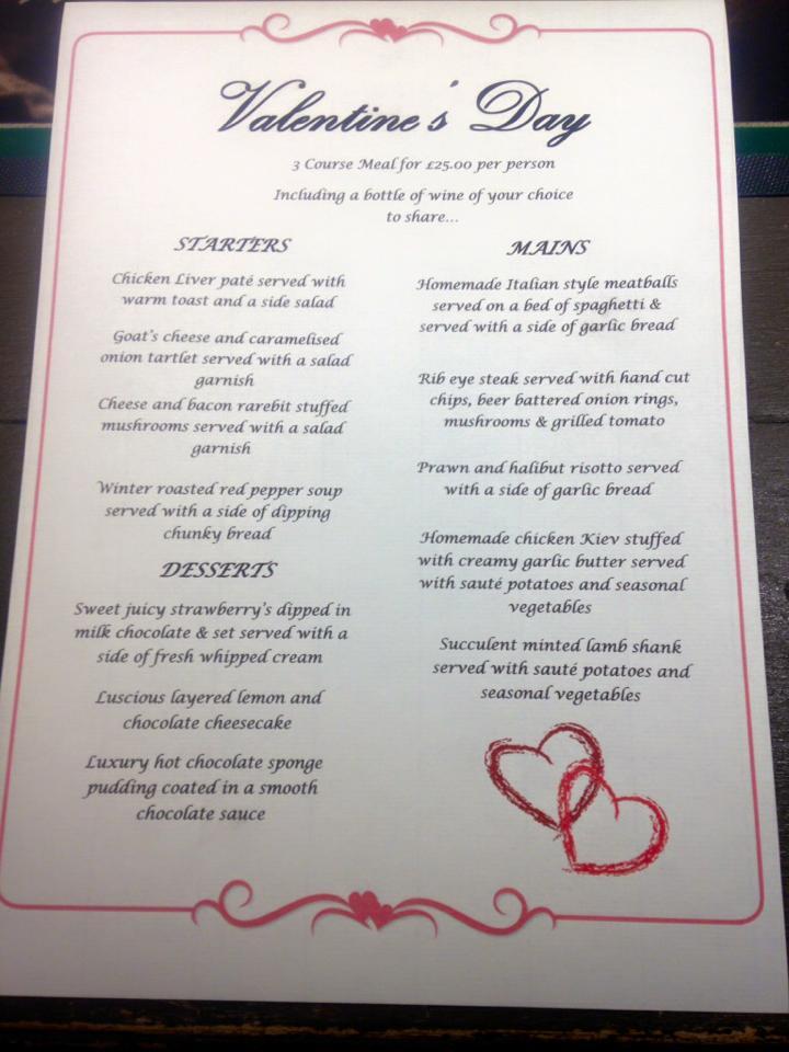 Menu at The Acre pub & bar, March