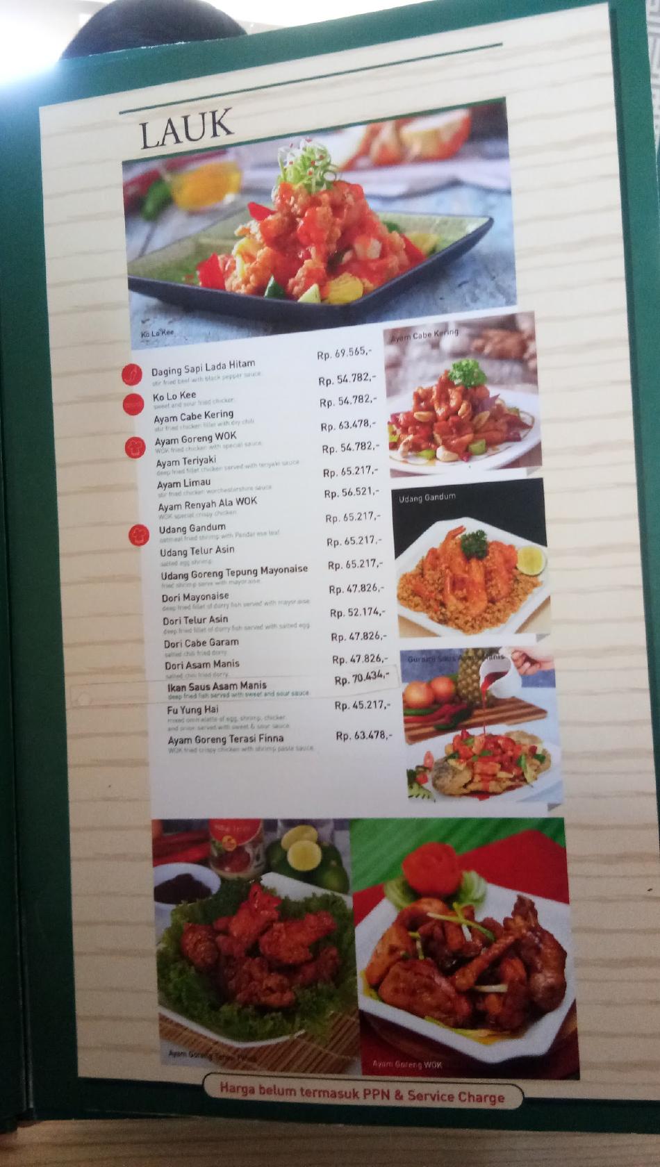 Menu at House Of Wok Palu restaurant, Palu