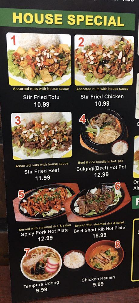 Menu at Little Tokyo Teriyaki Restaurant, Tacoma, S 72nd St