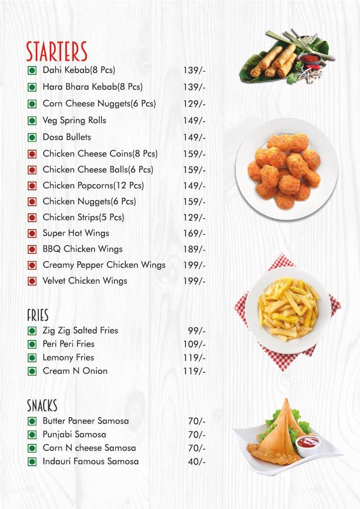 Menu at FFC Fun Chick Fried Chicken Gachibowli, Hyderabad