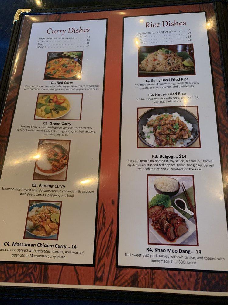 Menu at Mai Phi Authentic Asian Cuisine restaurant, Southern Pines