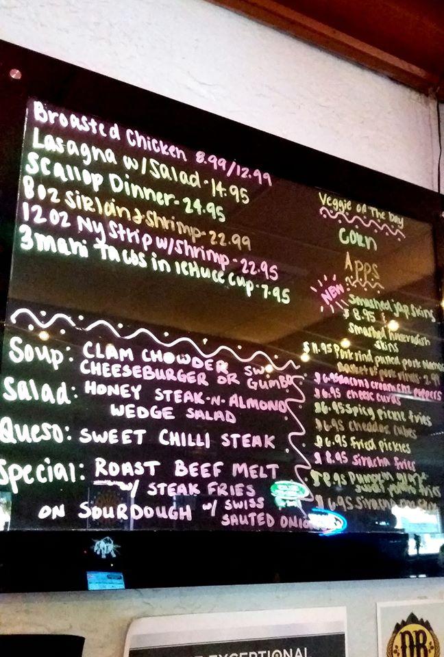 Menu at Taylor's Tavern pub & bar, Springfield