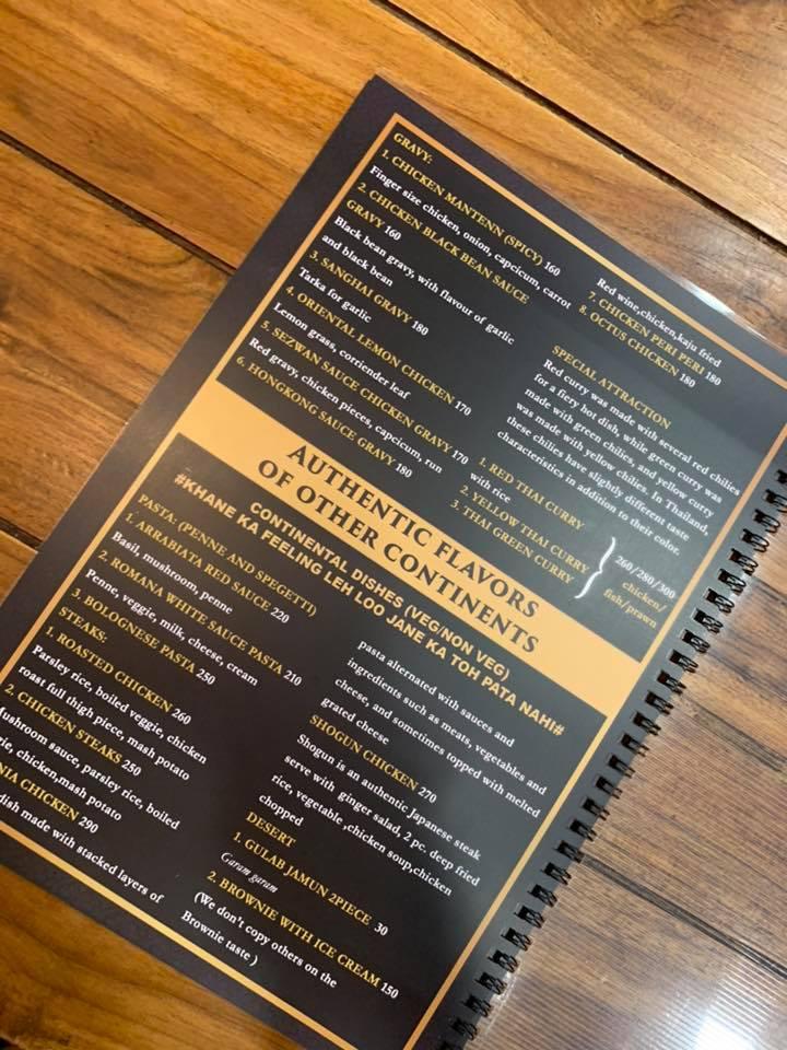 Menu at The Fat Chicken, Agartala, Mantribari Rd