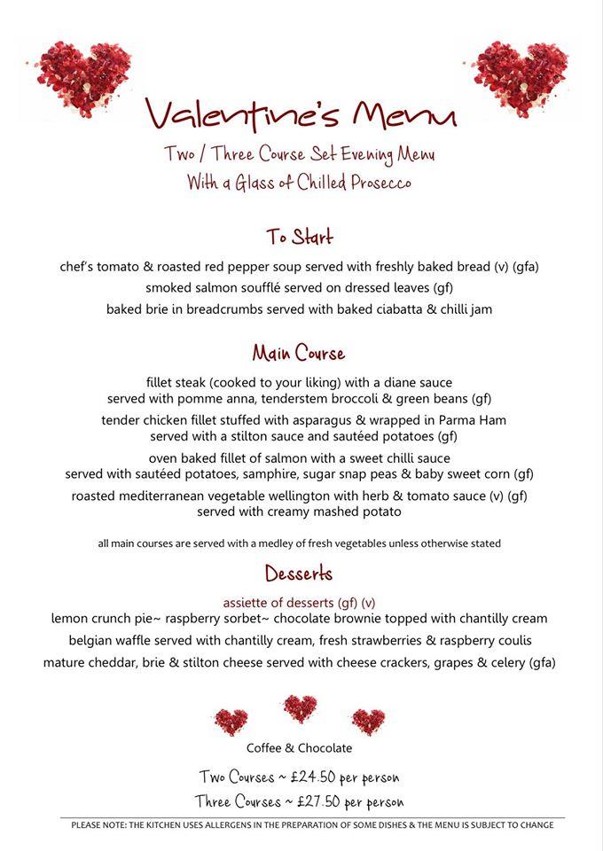 Menu at @Stanton Lakes restaurant, Stoney Stanton