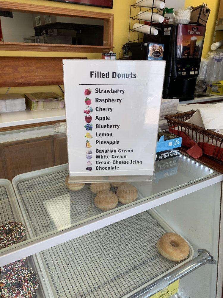 Menu at Snowflake Donuts restaurant, Boerne, S Main St