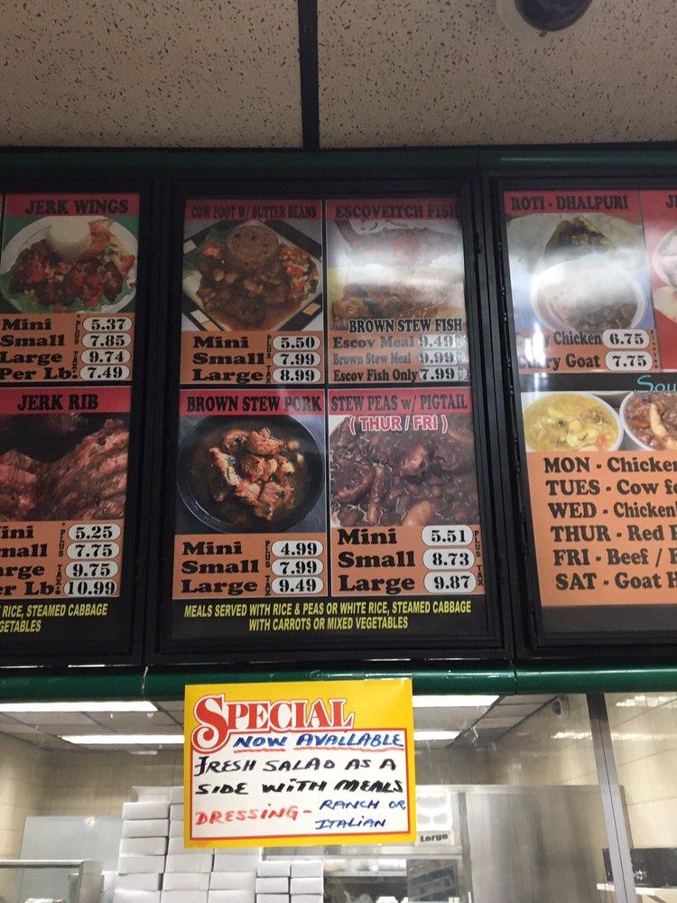 Menu at Royal Caribbean Bakery, Mount Vernon, Dyre Ave