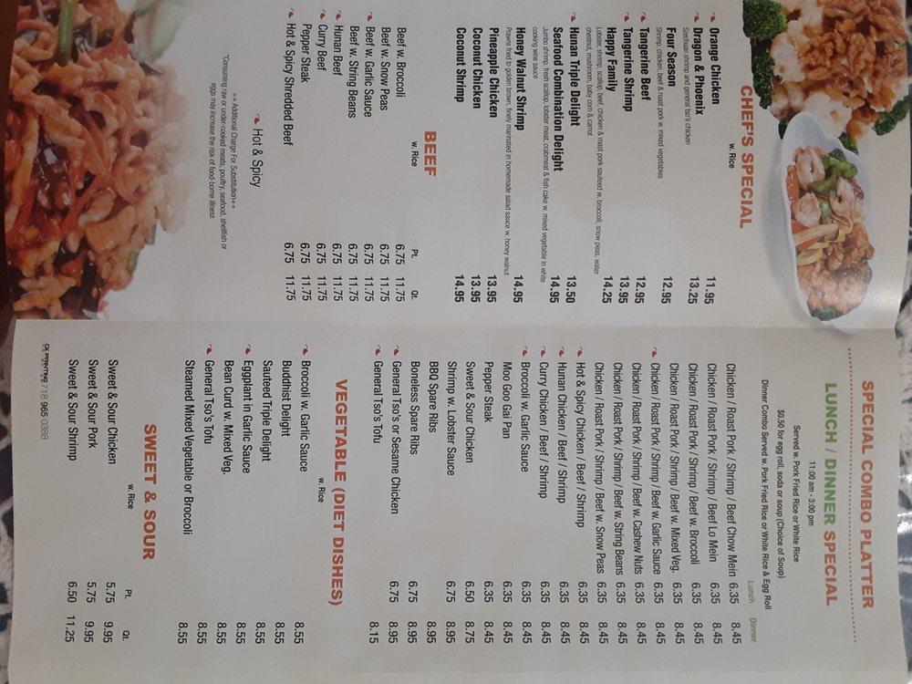 Menu at Okinawa Chinese And Japanese Restaurant, Wynantskill