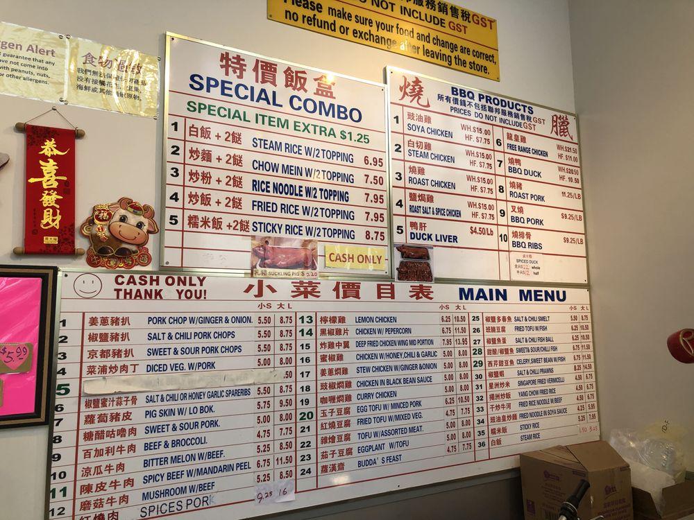 Menu at Kent's Kitchen restaurant, Vancouver, Victoria Dr