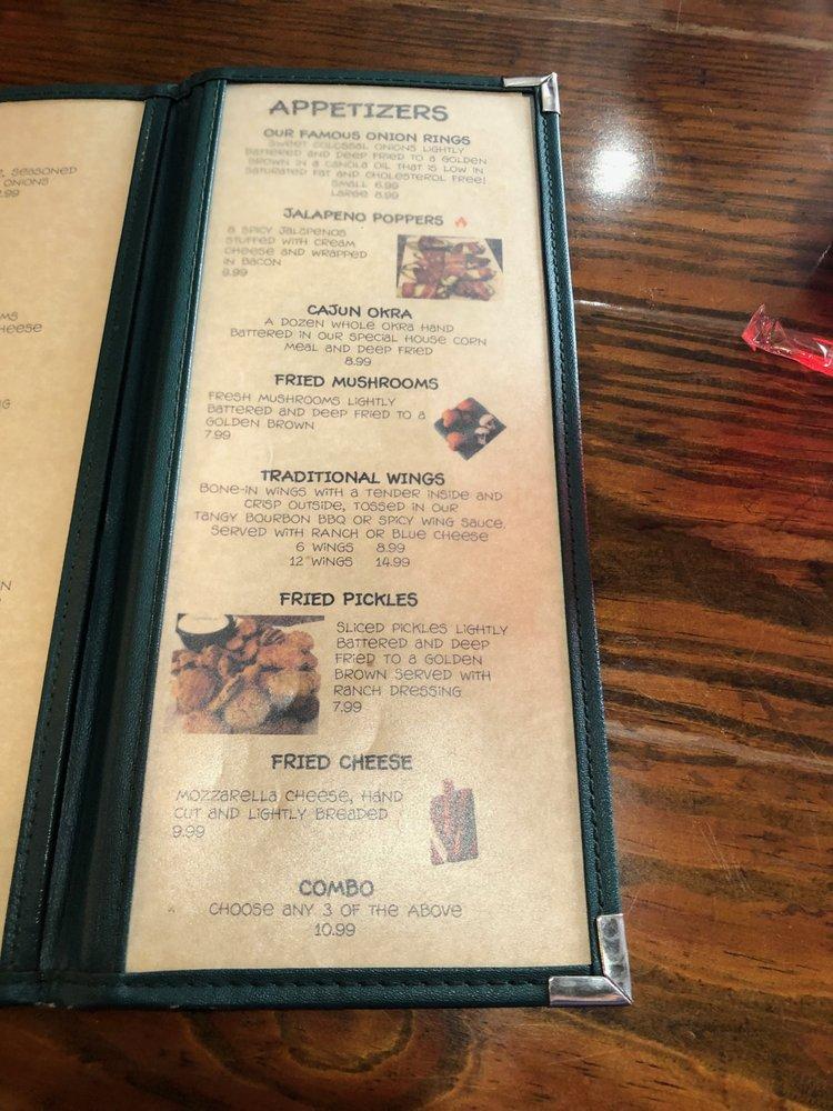 Menu at Beefmaster Steakhouse, Ballinger