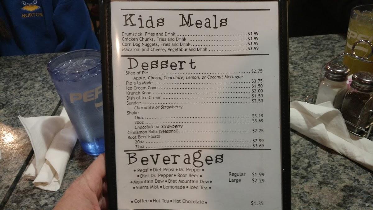 Menu at J D's Country Style Chicken restaurant, Hays