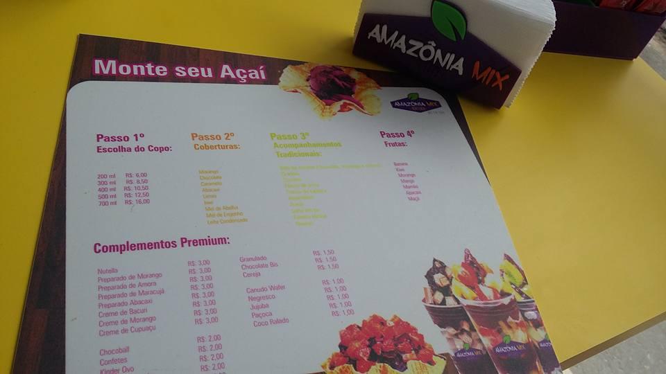 Menu em Amazonia Mix pub & Bar, Garanhuns, R. Dom José