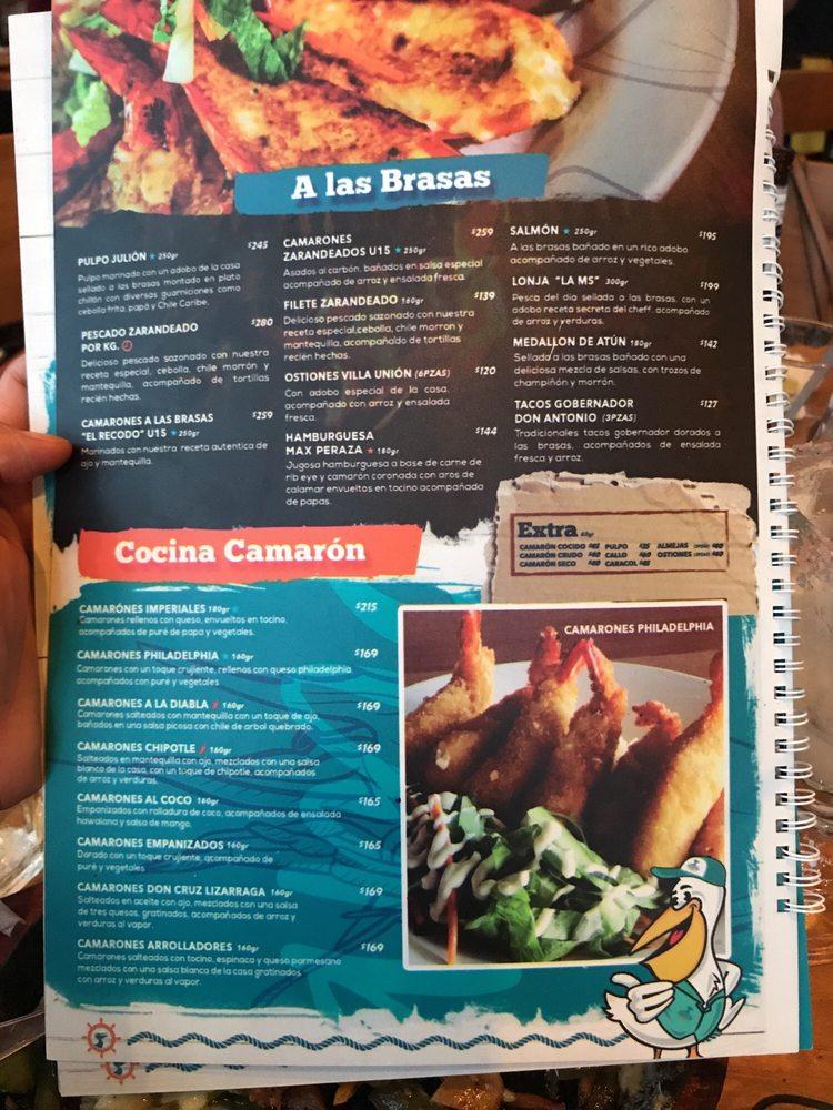 Carta del restaurante El Muchacho Alegre Tijuana, Tijuana, Antonio Caso ...