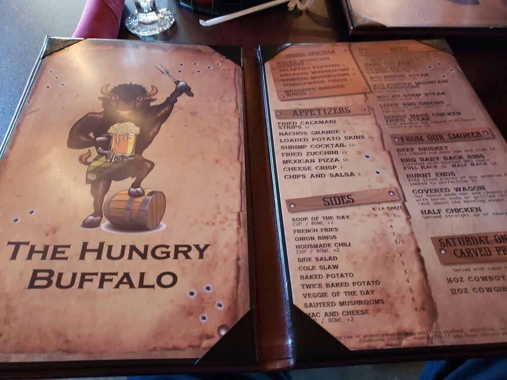 Menu at Hungry Buffalo Restaurant…DO NOT Book through Google. Must Book ...
