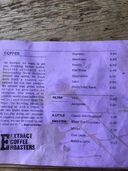 Menu at Liar Liar Social cafe, Oswestry