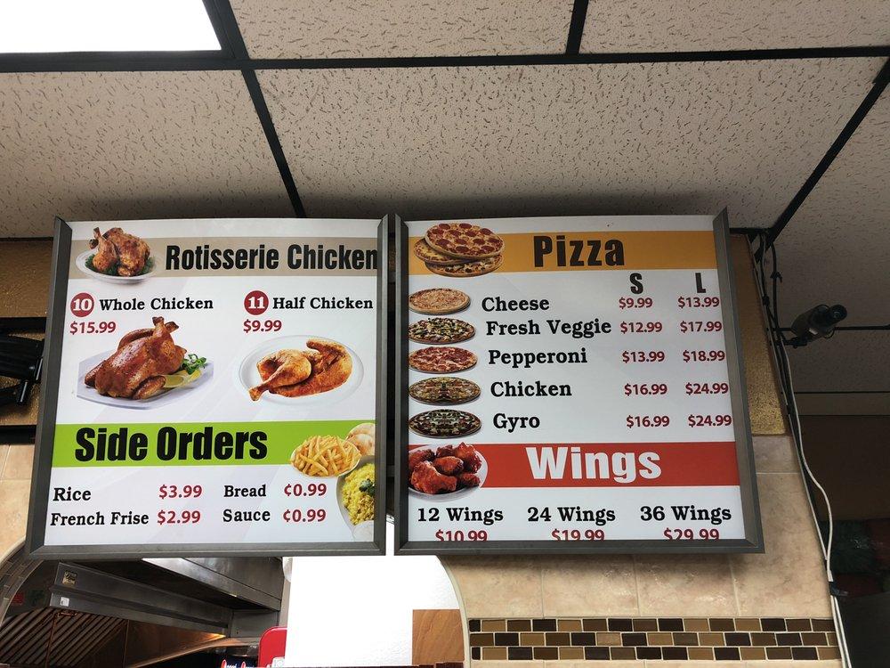 Menu at Halal Food Express restaurant, Orlando, International Dr