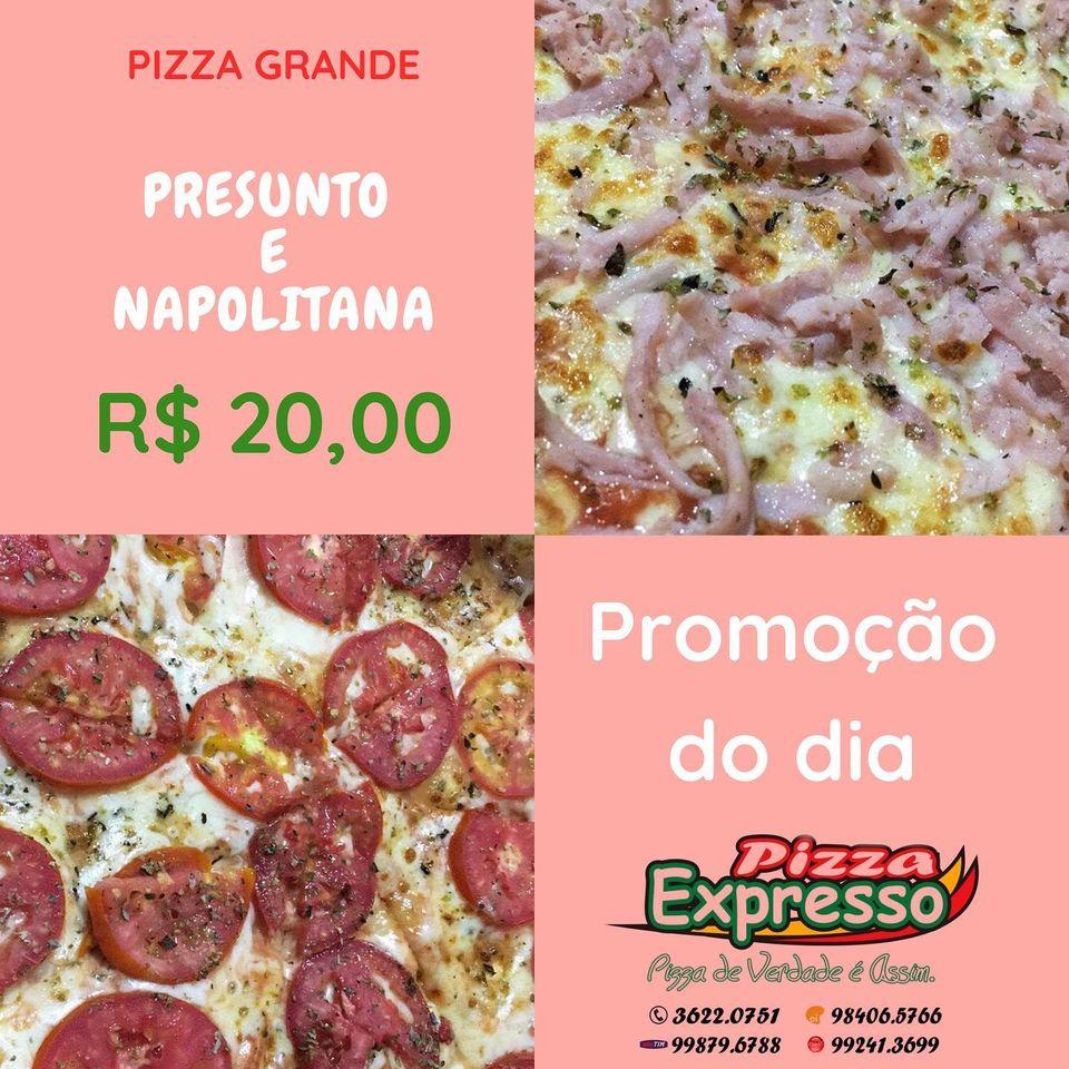 Menu at Pizza Expresso restaurant, Carpina