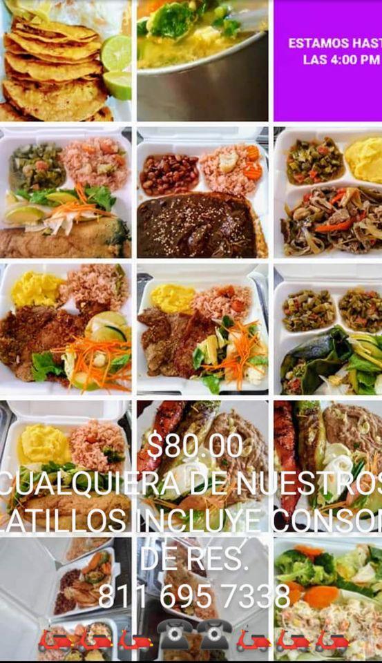 Carta del restaurante La Vaquita / Comida Corrida, Guadalupe