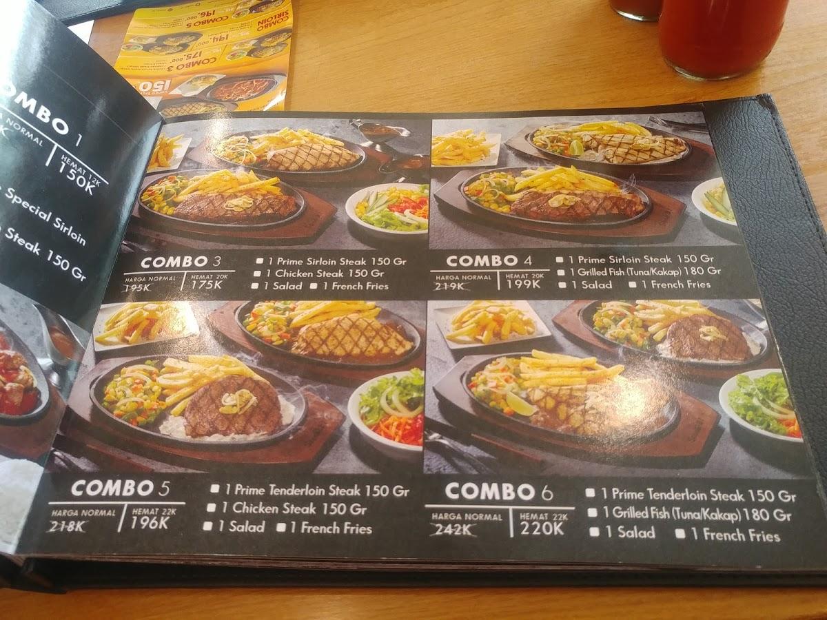 Menu at Steak 21 Lagoon Avenue, Bekasi Regency