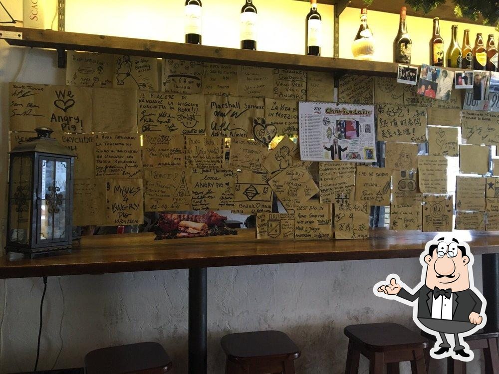 Angrypig Birretta e Porchetta pub & bar, Rome - Restaurant menu and reviews