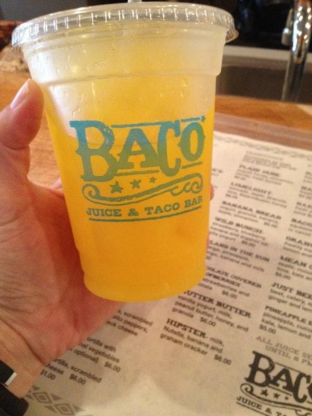 Menu at Jaco Juice & Taco Bar, West Chester