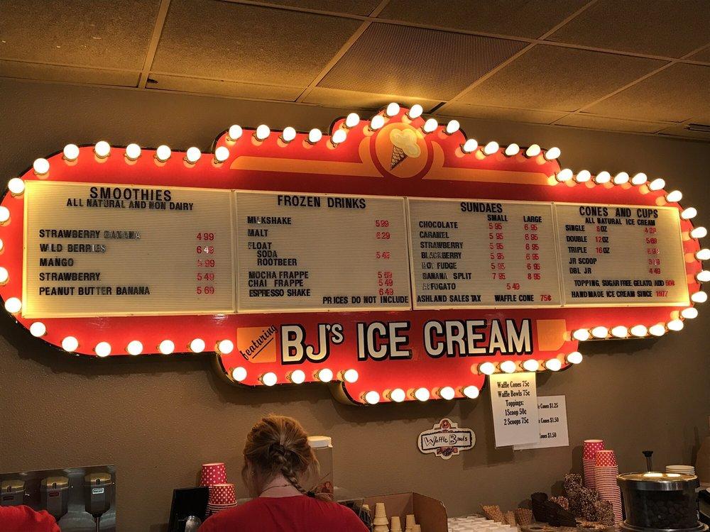 Menu at Zoey's Cafe & Artisan Ice Cream, Ashland