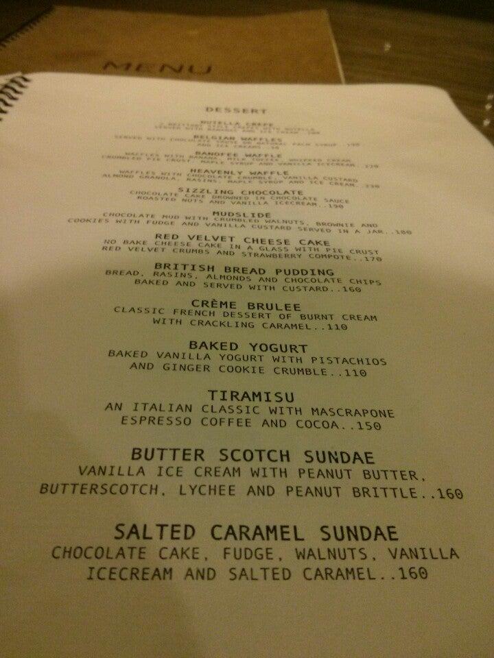 Menu at Cocoa Tree - Panampilly Nagar, Kochi, 1st floor Manna Building