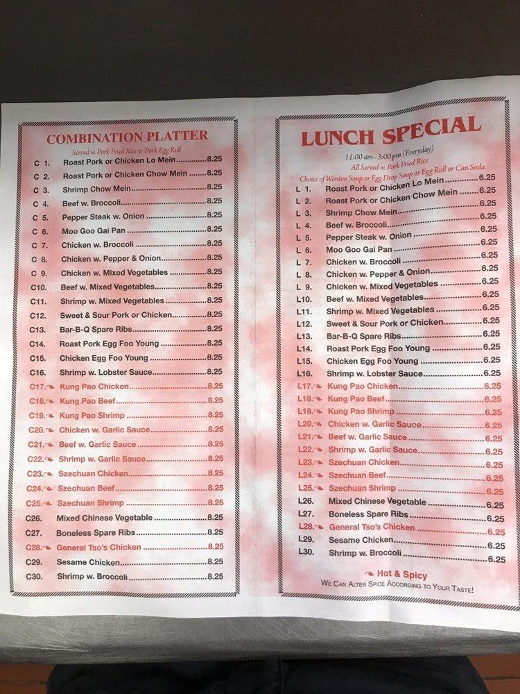 Menu at New Chinese Boys restaurant, Edgewood, Joppa Farm Rd