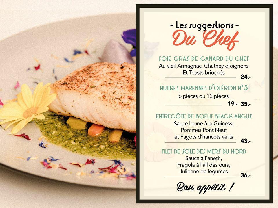 Menu da Le Carrefour Restaurant, Bagnes