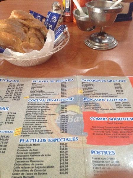 Menu at El Barquito (Mercado Juárez) ♡♡☆☆, Torreón, Acuña S/N Int. 45