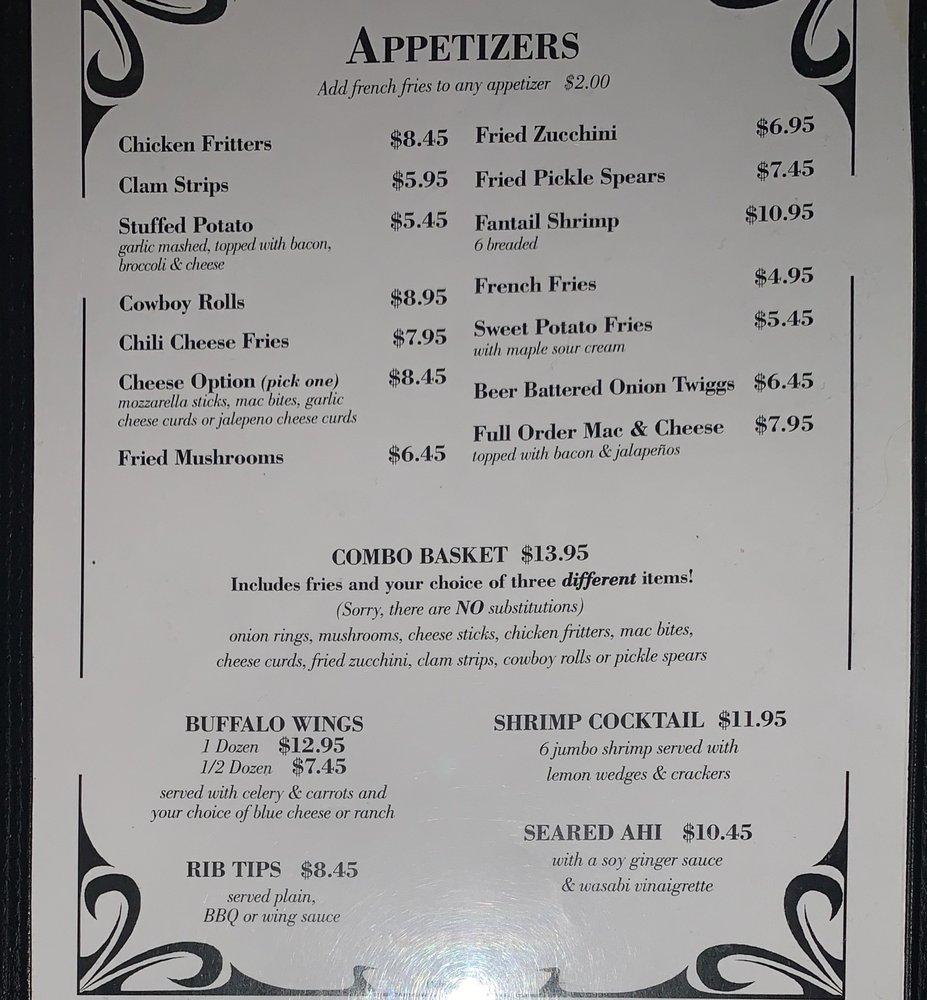 Menu at Maxdons Cocktails pub & bar, Lancaster