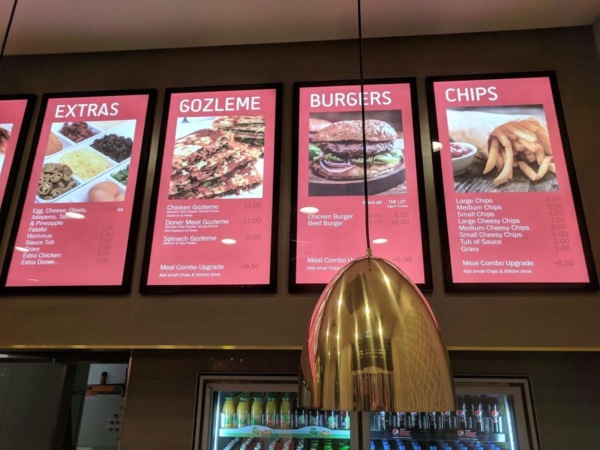 Menu at Ikram Kebabs restaurant, Baldivis