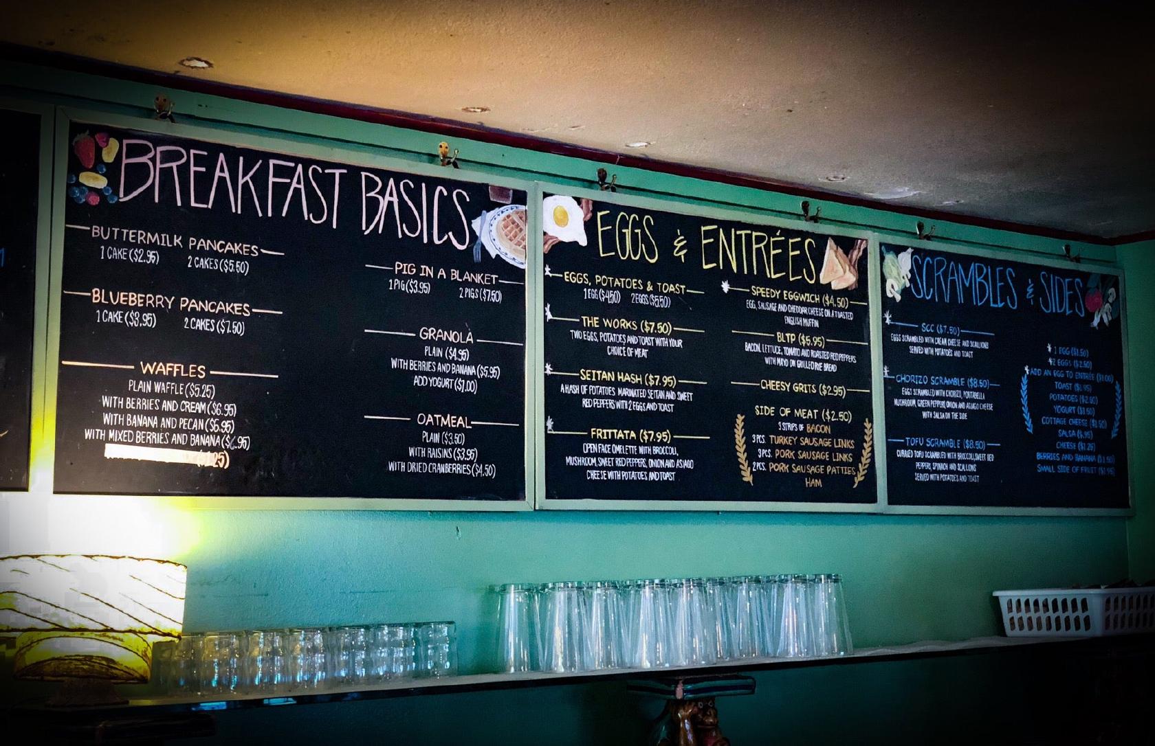 Menu at Lazy Jane's Cafe and Bakery, Madison
